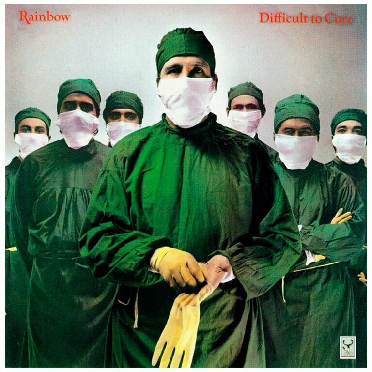 Компакт диск RAINBOW - Difficult To Cure, 1981 (CD, Reissue, Remastered, Unofficial Release)