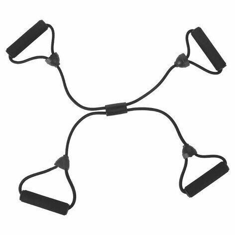 Эспандеры Bradex "ИКС" SF0046, для фитнеса, универсальные, длина 75см, ширина 75см