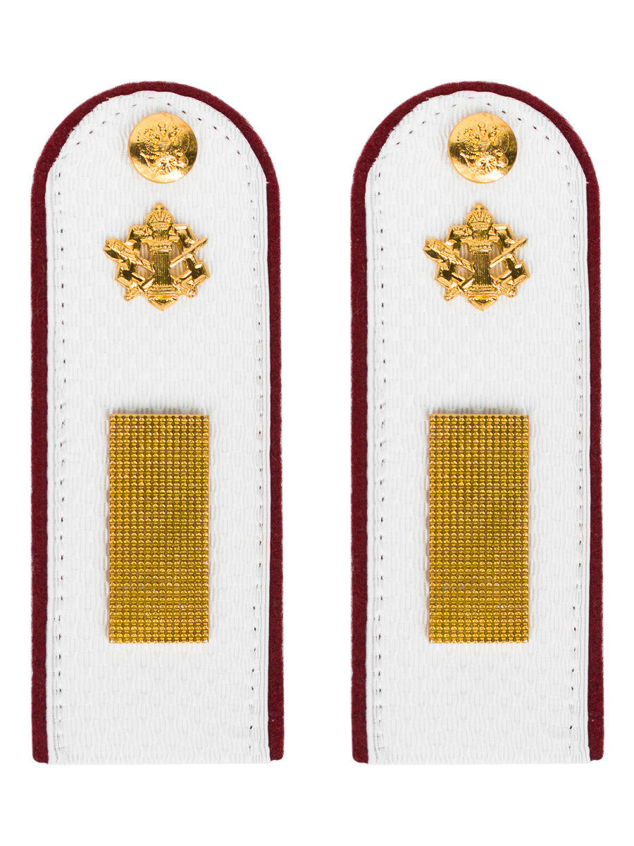 Погоны Фсин на рубашку Старшина цвет белый 14х5 см