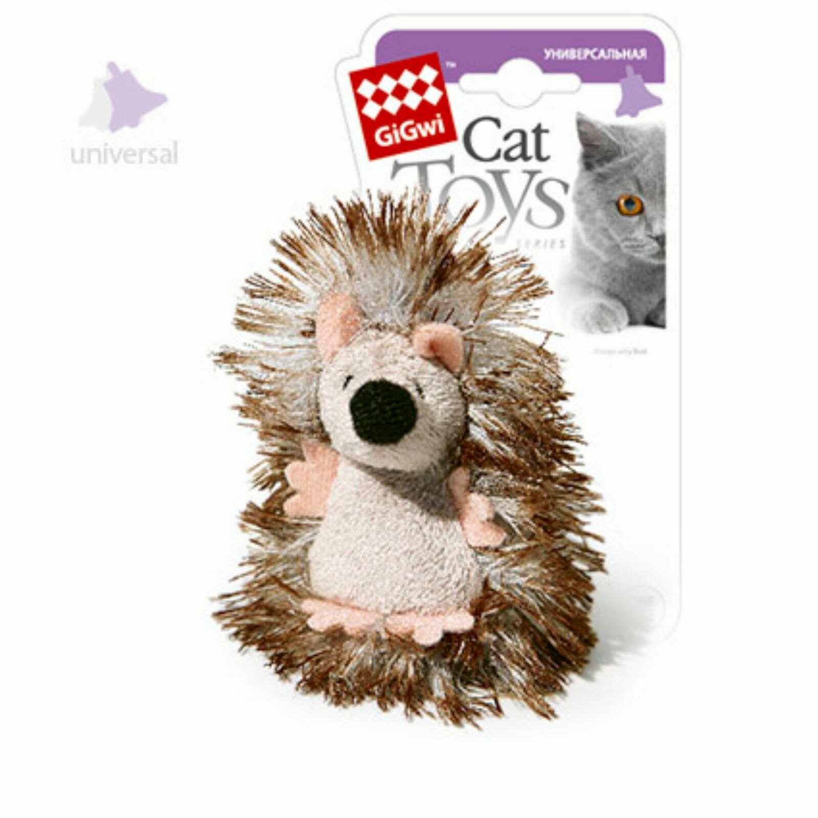 Ёжик, игрушка с погремушкой