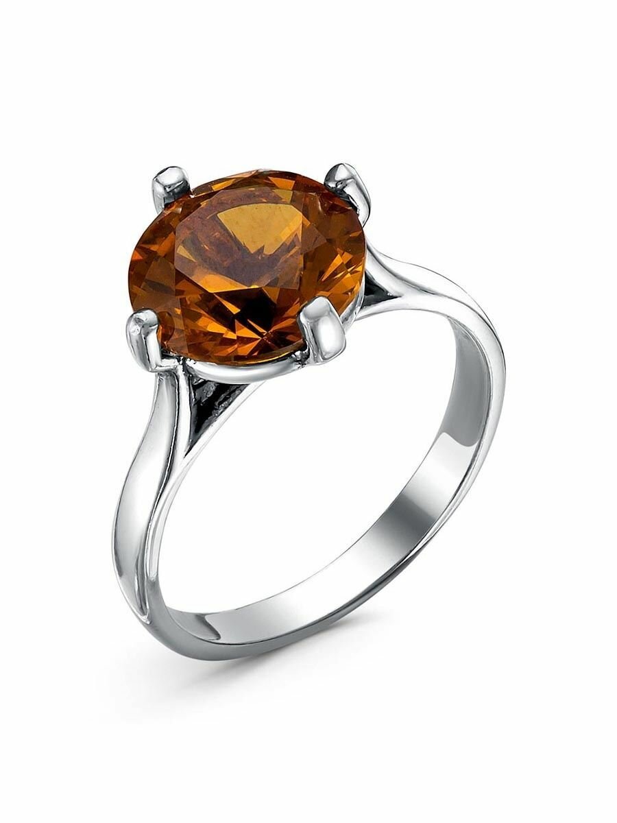 Кольцо тонкое, серебро, 925 проба, султанит синтетический