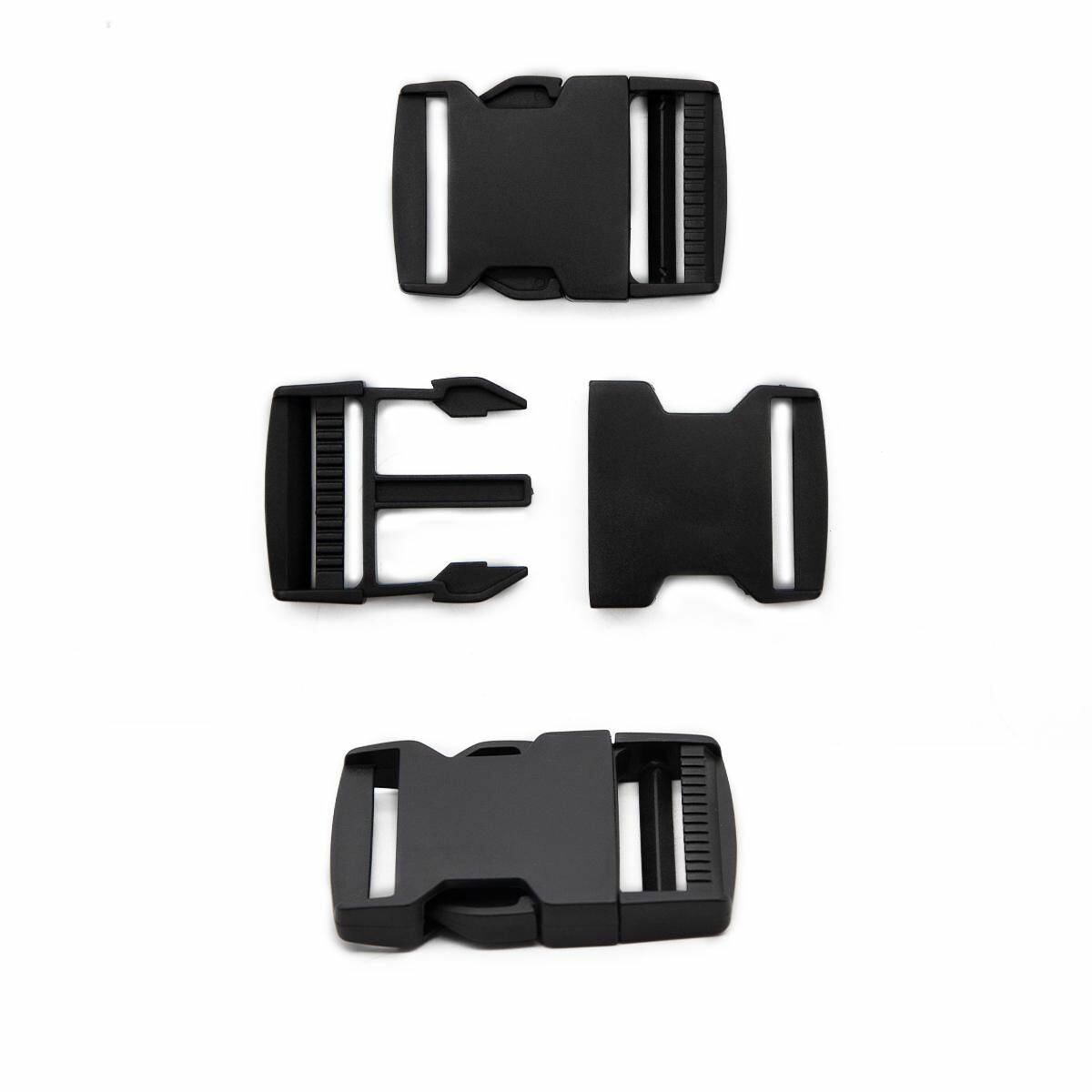 Фастексы айрис Черные, 38 мм, 138A-002, 50 шт