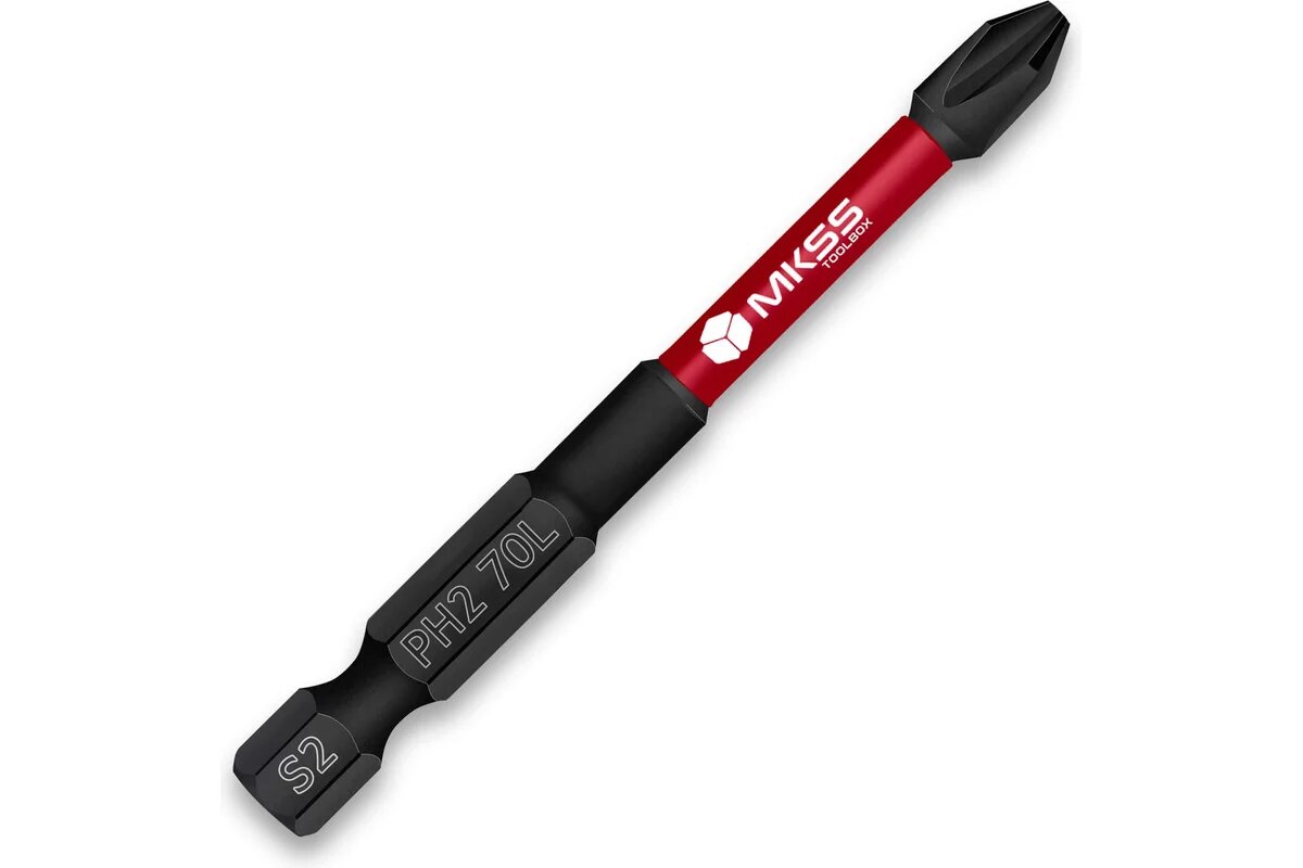 MKSS Toolbox Бита торсионная магнитная РН2x70мм (10 шт) MKSS MK3042