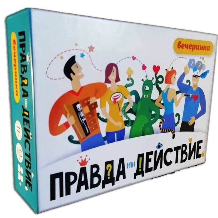 Настольная игра Happy Bunch "Правда или действие! Вечеринка", 22+