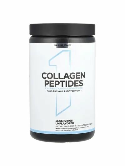 RULE ONE Collagen Peptides 262g, Пептиды коллагена, Коллаген, без вкуса