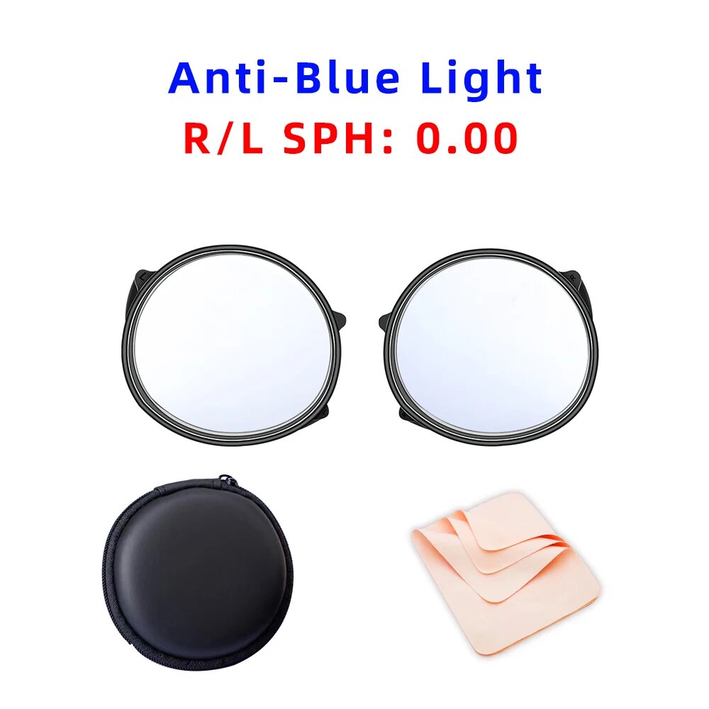 Индивидуальные линзы QURK-VR для Pico4/pico4ultra по рецепту Anti-Blue Light
