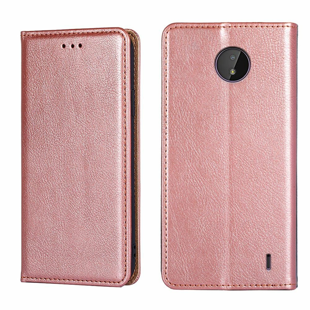 Чехол-книжка MyPads для Nokia C10 / C20 / Нокиа C10/C20 (розовый)