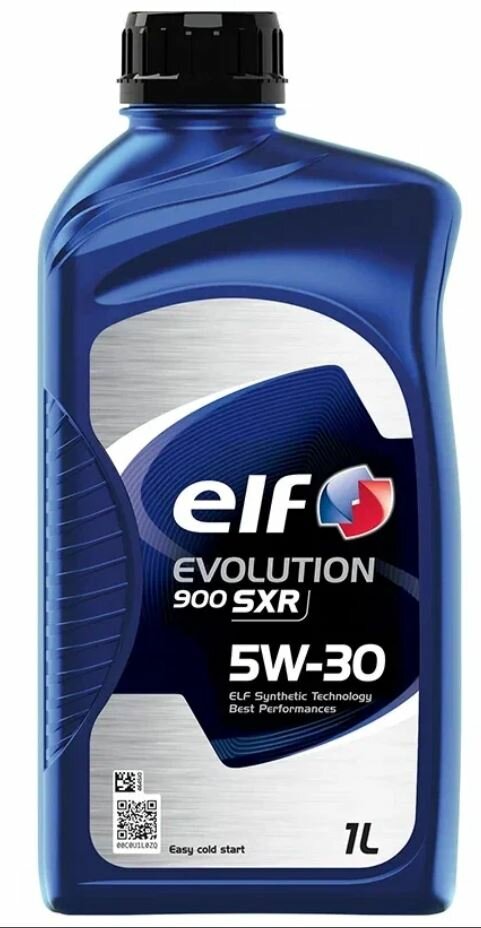 Моторное масло синтетическое ELF Evolution 900 SXR 5W-30, 1 литр канистра
