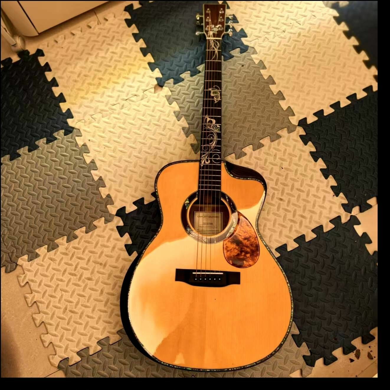 41- дюймовая гитара с Bluetooth многофункциональный звукосниматель электроакустическая гитара, сплошная древесина