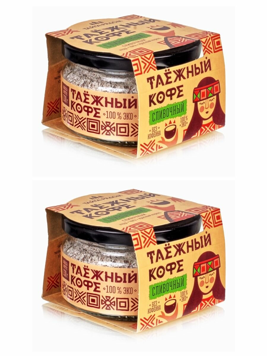 Кофе таежный сливочный, "Тайга рядом" (2 шт х 130 г)