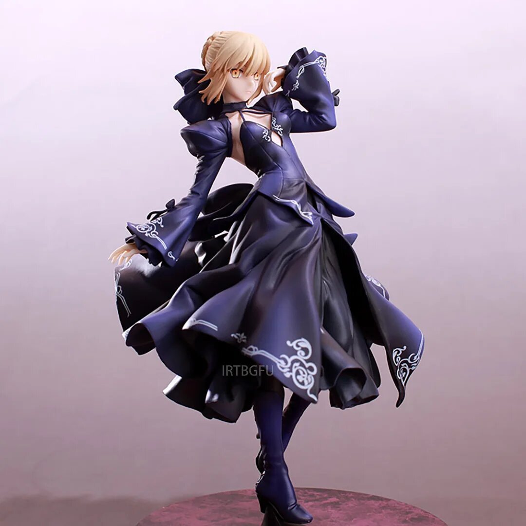 Фигурка Fate/Grand Order Altria Pendragon 1/7 Saber Alter, no box, Темно-синий, Унисекс