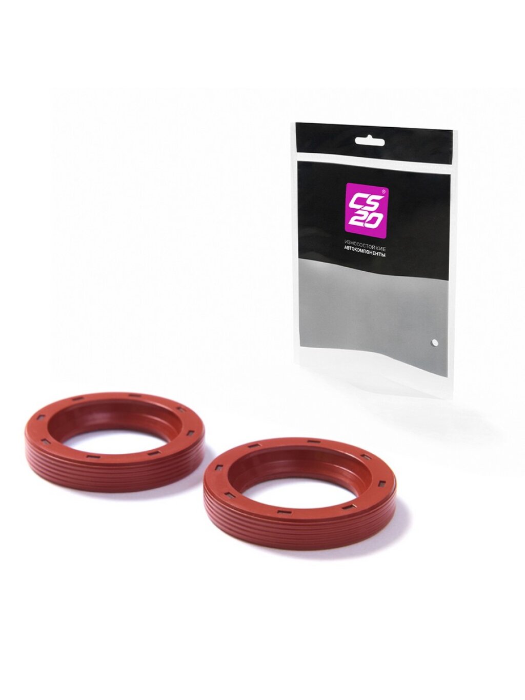 Сальник полуоси для а/м ВАЗ 2101 "CS-20" (рыжий) (2 шт.)