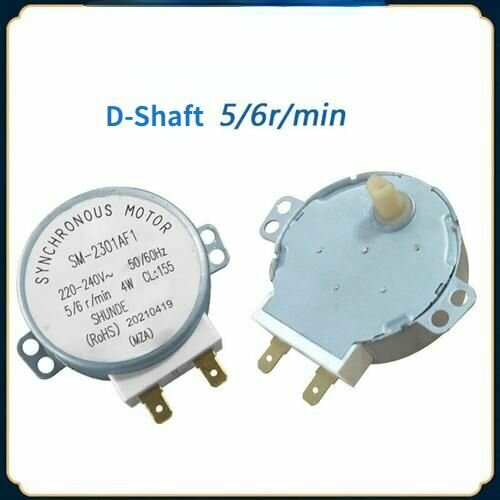 Синхронный двигатель SM-2301AF1 MyPads для микроволновой печи 5-6 RPM 220V 4W