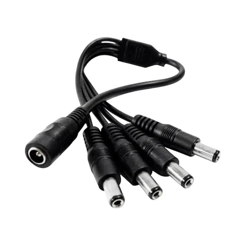 Разветвитель питания 1 на 4 видеокамер, DC 5.5x2.1мм