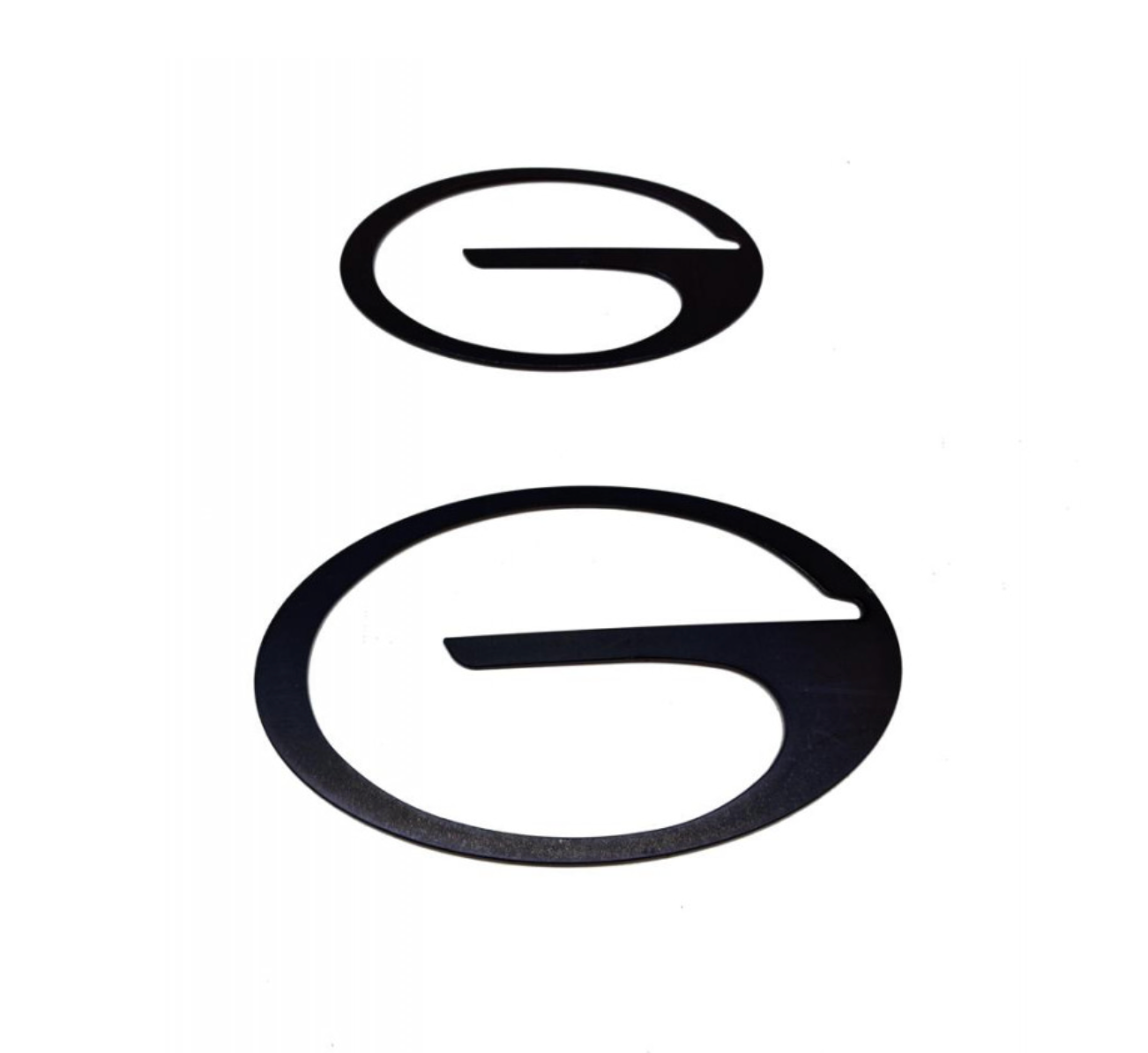 Декоративные наклейки на передний и задний логотипы GAC GS4 2024- (I), 2шт