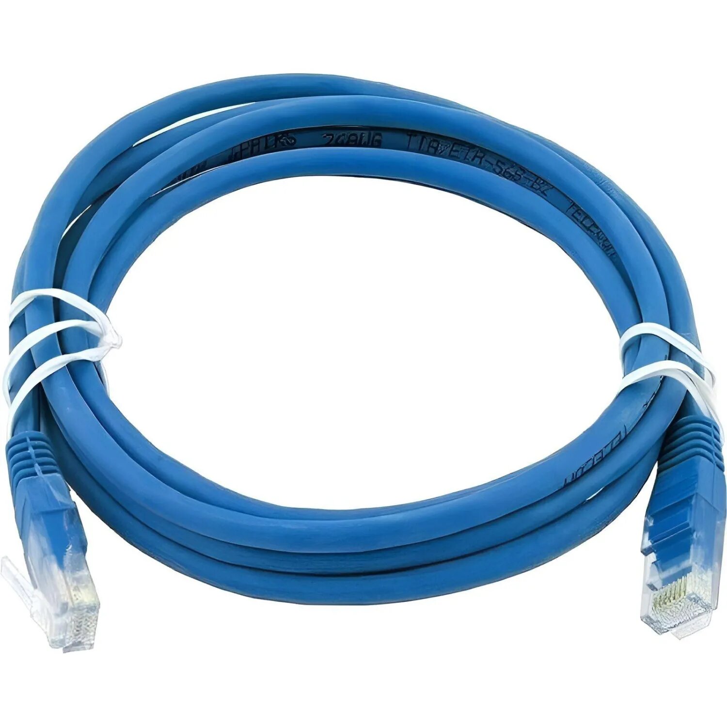 Патч-корд ExeGate UTP-RJ45-RJ45-5e-1M-BL, cat.5e, 1м, синий 