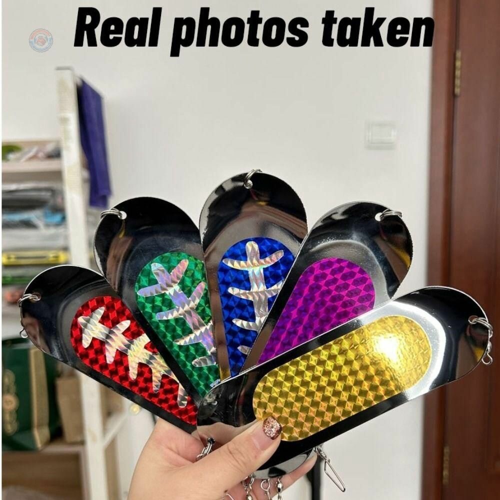 Флешер-приманка для троллинга Тлапия металлическая рыболовная наживка 6 дюймов 48 г для ловли на озере, реке и искусственных водоемах