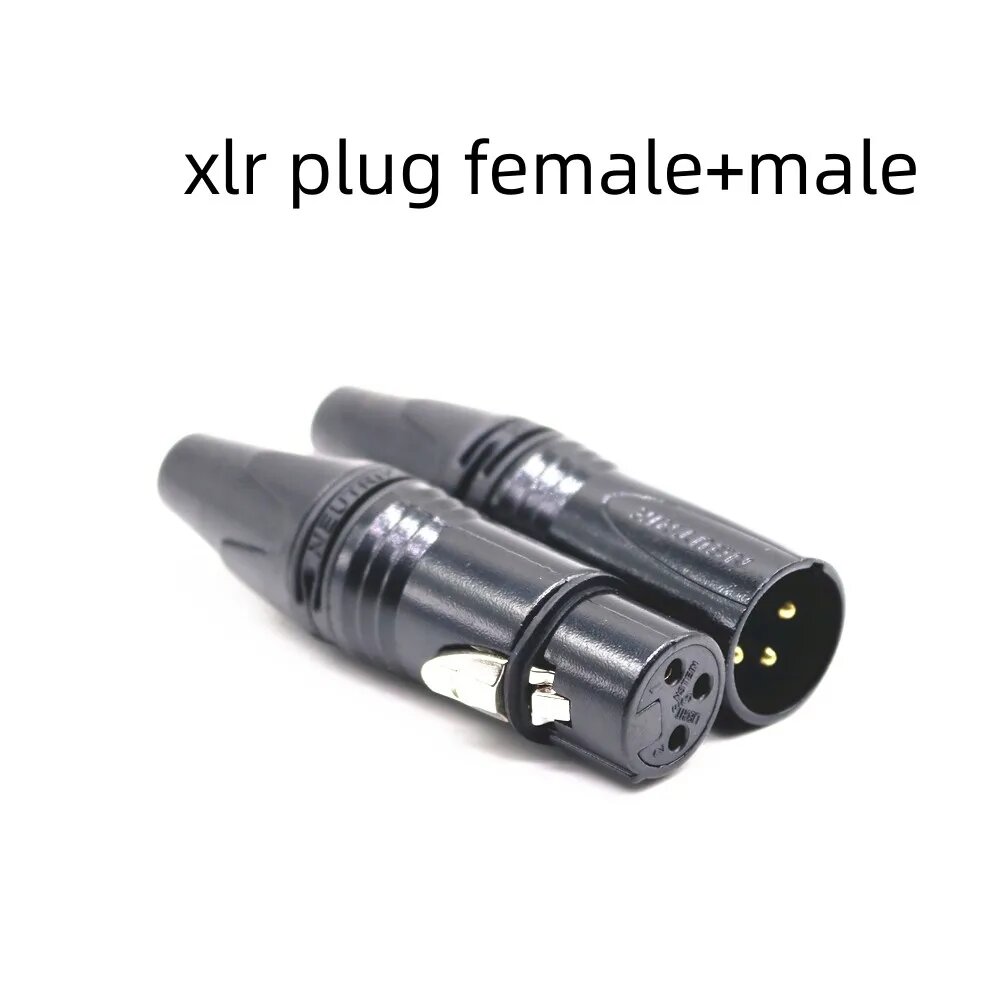 XLR разъем мужской/женский, 30male/30female