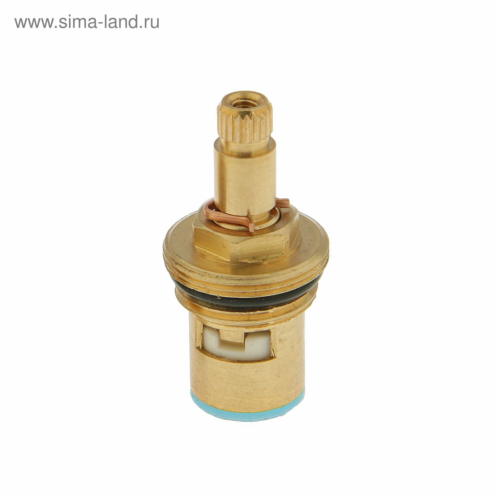 Кран-букса A450-4, керамика, 1/2", 20 шлицов, с резьбой, вид: керамическая