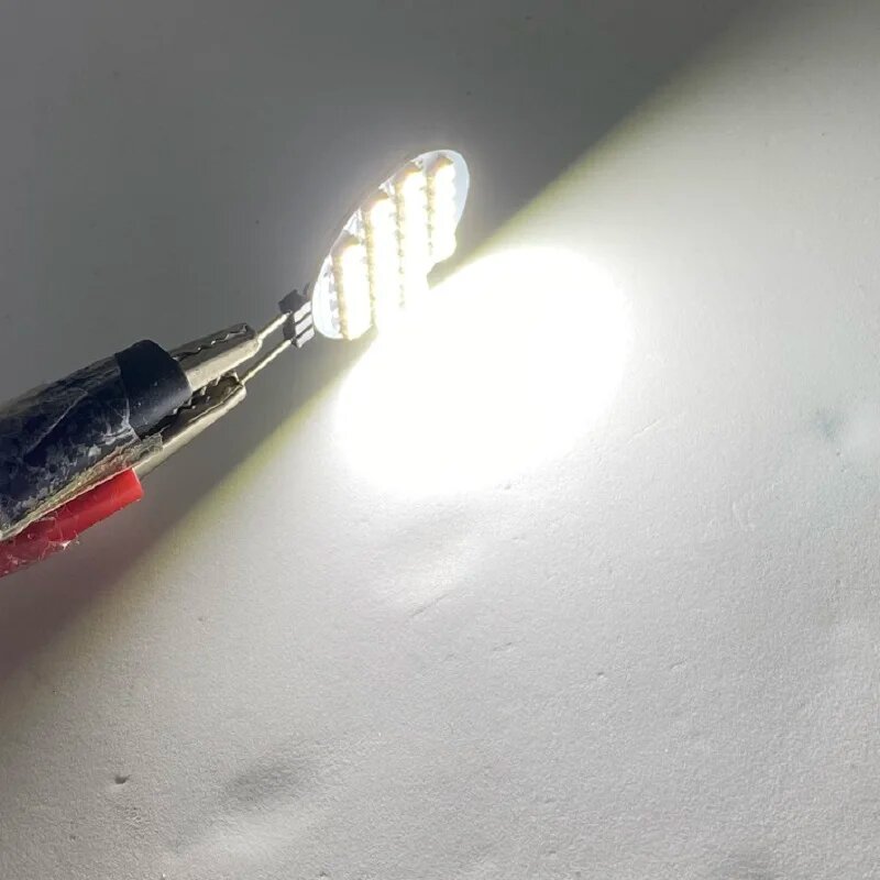 Светодиодные лампы G4 ZXJSG 12В 6/9/12/24 светодиода белые/теплые 2 шт white, 24LED