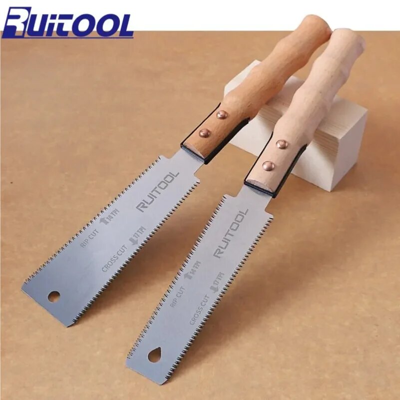Японская ручная пила 6 дюймов двусторонняя SK-5 1PC Small Head Saw
