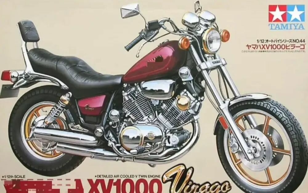 Tamiya 14044 1/12 Virago XV1000 сборная модель мотоцикла