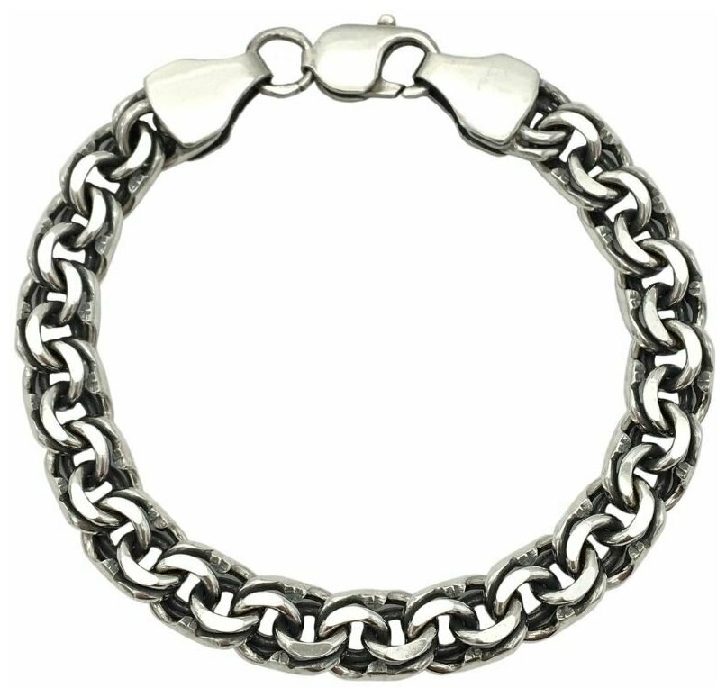 Браслет-цепочка, серебро, 925 проба