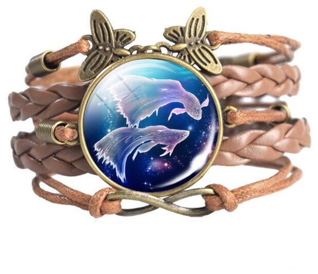 Плетеный браслет