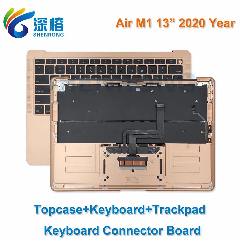 Чехол для MacBook Air 13 A2337 aiboduo Russian big enter, Серый, Grey