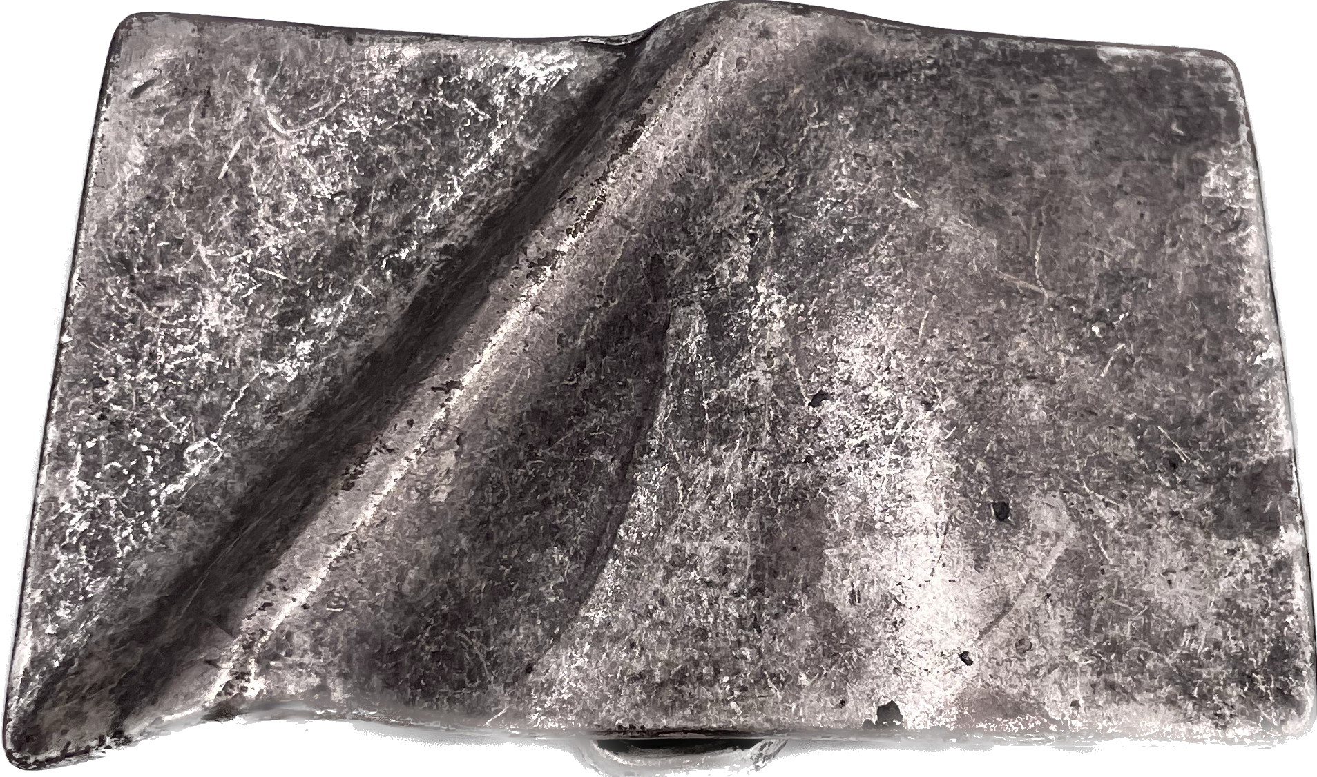 Пряжка для ремня LUCA KAYZ BLATT ZERKNITTERTES