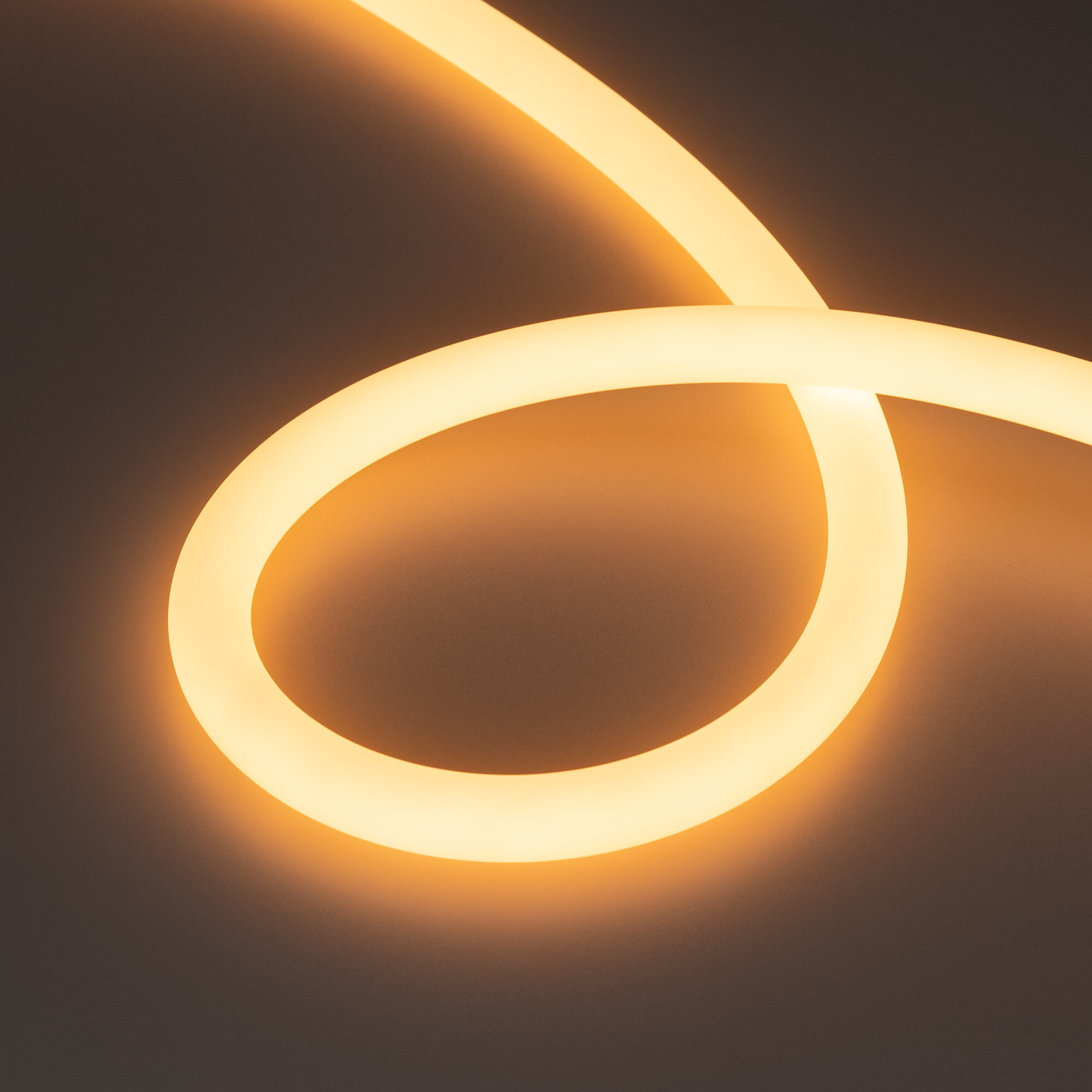 Лента герметичная MOONLIGHT-TOP-A336-D18mm 24V Warm2300 360deg (14.4 W/m, IP65, 2835, 5m, wire x1) (Arlight, Вывод прямо