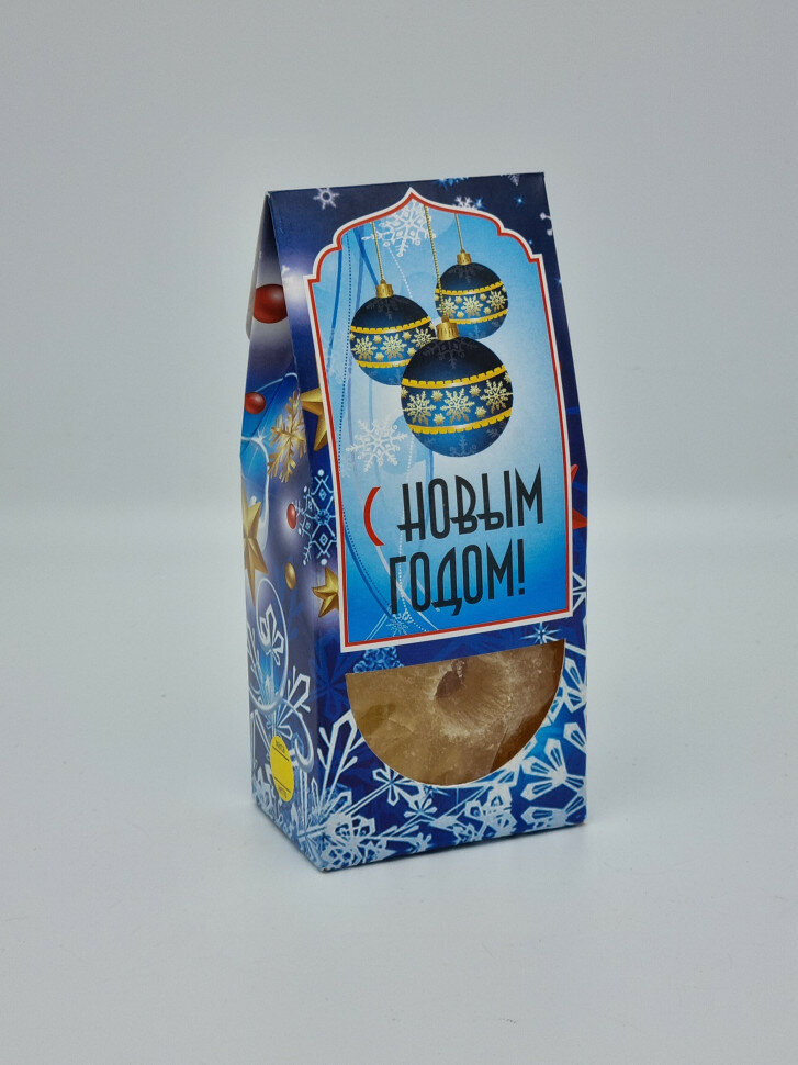 Ананас натуральный кольцо 100гр с новым годом