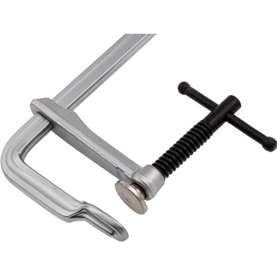 Струбцина Denzel F-образная, 100x400мм, кованая, 20471