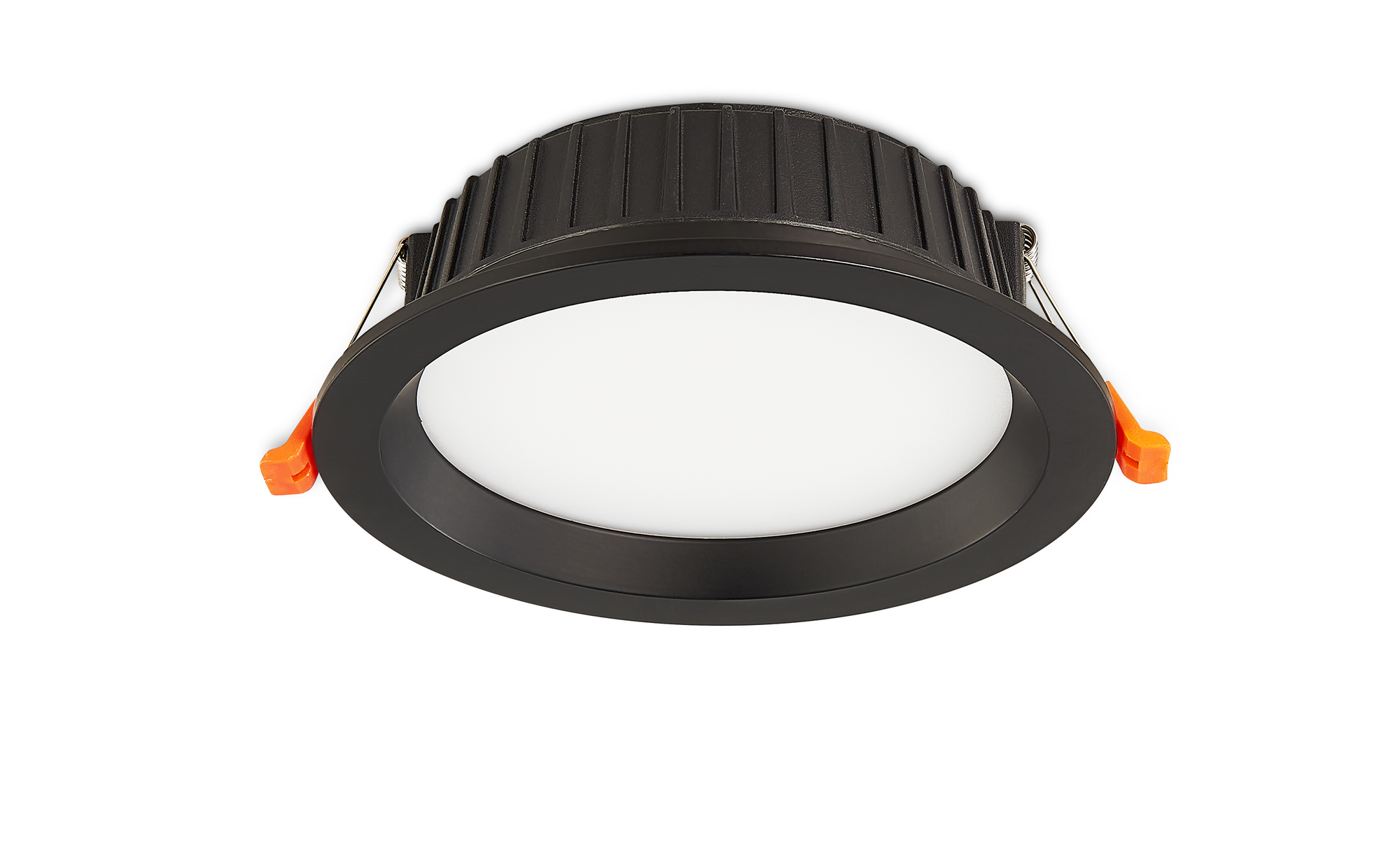 Donolux LED Ritm cветильник встраиваемый, 15W, 1400Lm,3000К, D180xH58мм, IP44, 120°, Ra>80, монтаж. D155мм, корпус черный+источник питания.