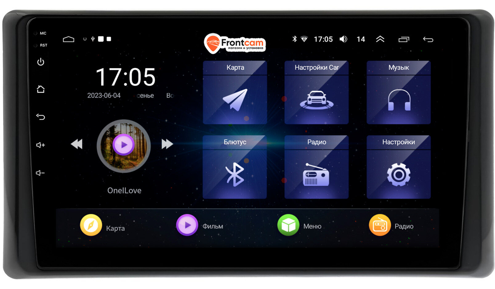 Штатная магнитола OEM RK10-408 Daihatsu Rocky (A200) 2019-2024 (замены ма-лы 230*130, Тип 1) Android 10 (CarPlay, AHD, 1/32)