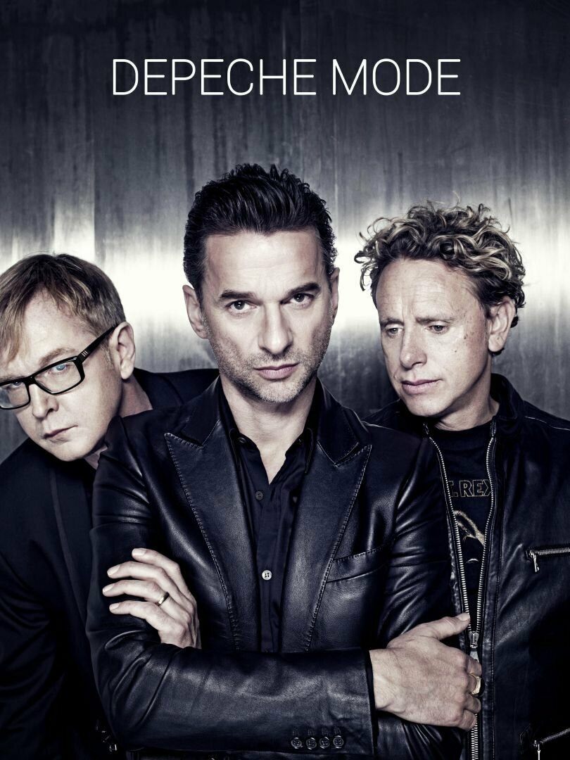 Плакат, постер Депеш Мод/Depeche Mode на холсте, размер 42х60см