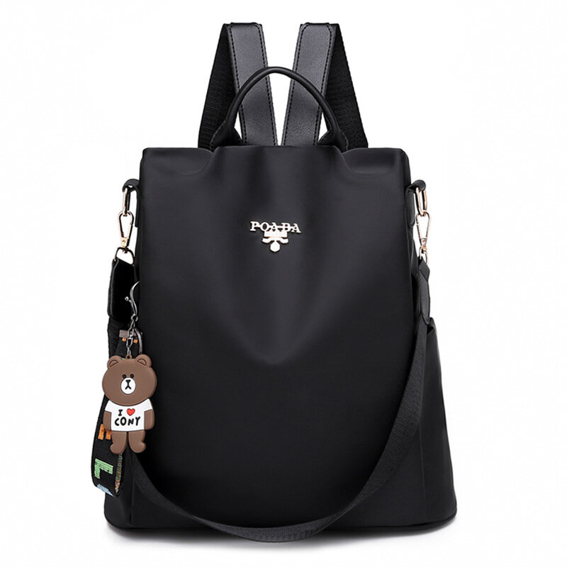 2025 Anti-theft Backpack Girls Outdoor Leisure Travel Bag Printed Oxford Cloth School Bag Trendy Backpack