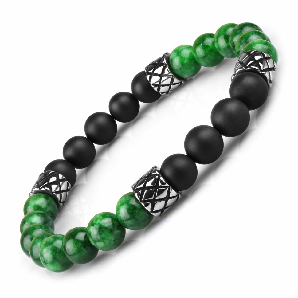 Эластичный браслет, агат