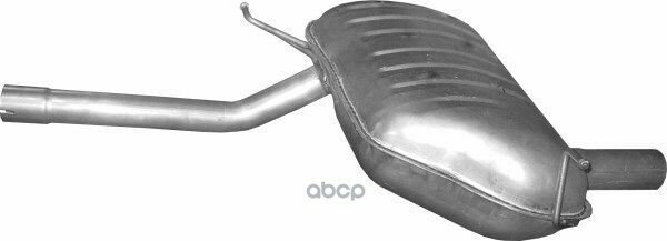 Глушитель задняя часть BMW 316i, 318i Polmostrow арт. 0305