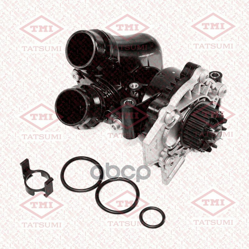 Насос водяной (помпа) AUDI A3 [8PA] (2004- 2013) В сборе С корпусом И термостатом TATSUMI арт. TGF1079