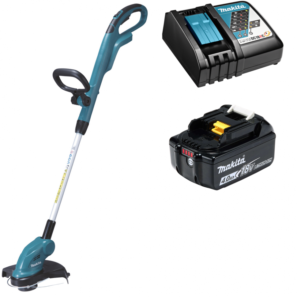 Аккумуляторный триммер Makita DUR181RM (18V, Li-Ion) (1х4Ач, з/у)