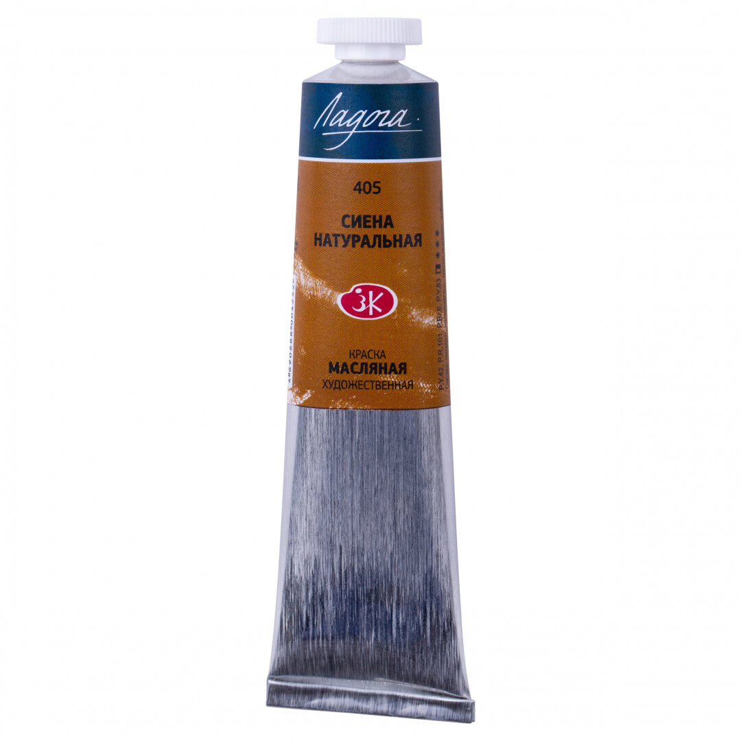 Невская Палитра Сиена натуральная масло Ладога 46мл