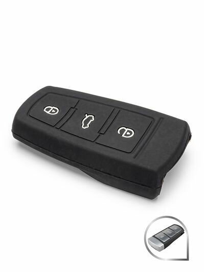 Чехол силиконовый для ключа Volkswagen CC, MAGOTAN (№915)