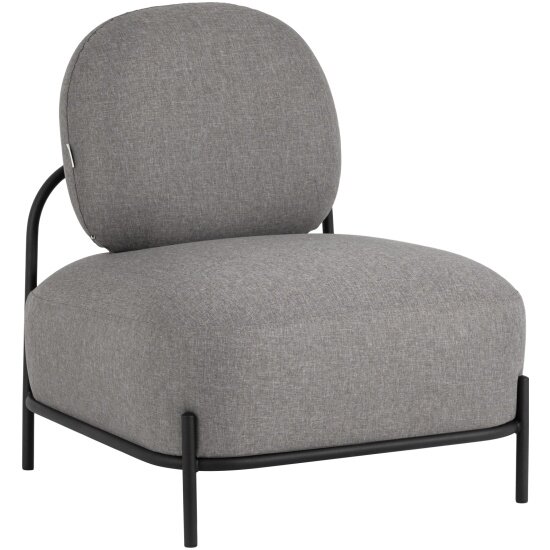 Кресло Stool Group Стоун рогожка серый