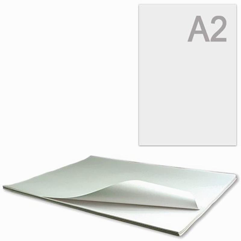 Бумага для рисования VAT-3 (БЧ-0606) ватман формат A2 плотность 200г/м2 420х594 мм, цена за 4 шт.