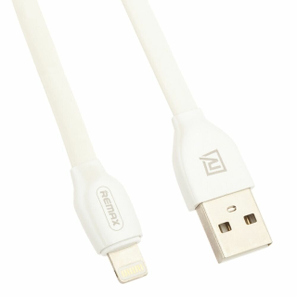 USB кабель Remax Laser Series Cable RC-035i для смартфона Apple Lightning 8-pin, белый