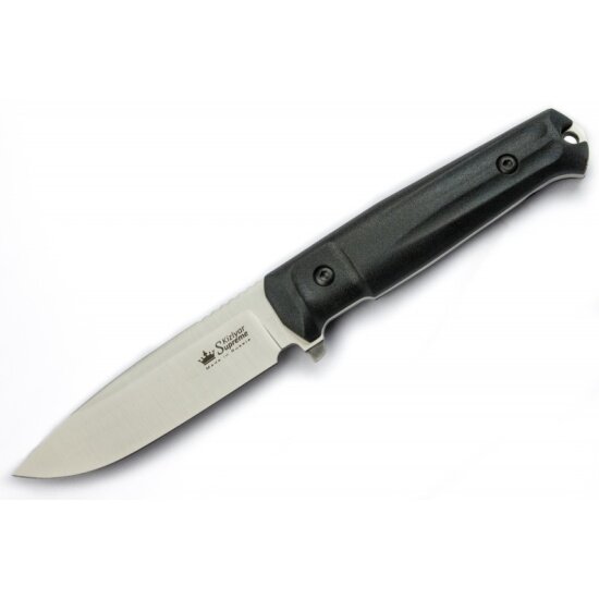 Нож тактический Kizlyar Supreme Sturm (Kraton) AUS-8, Satin, Black