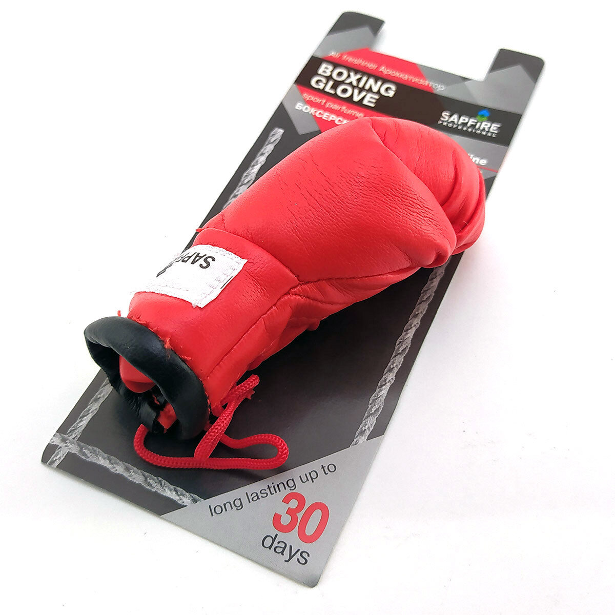 Ароматизатор подвесной Boxing Адреналин, красный
