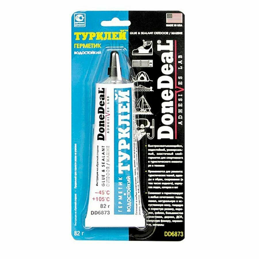 DONEDEAL DD6873 Турклей, клей-герметик водостойкий DoneDeal 82 г DD6873 DoneDeal DD6873
