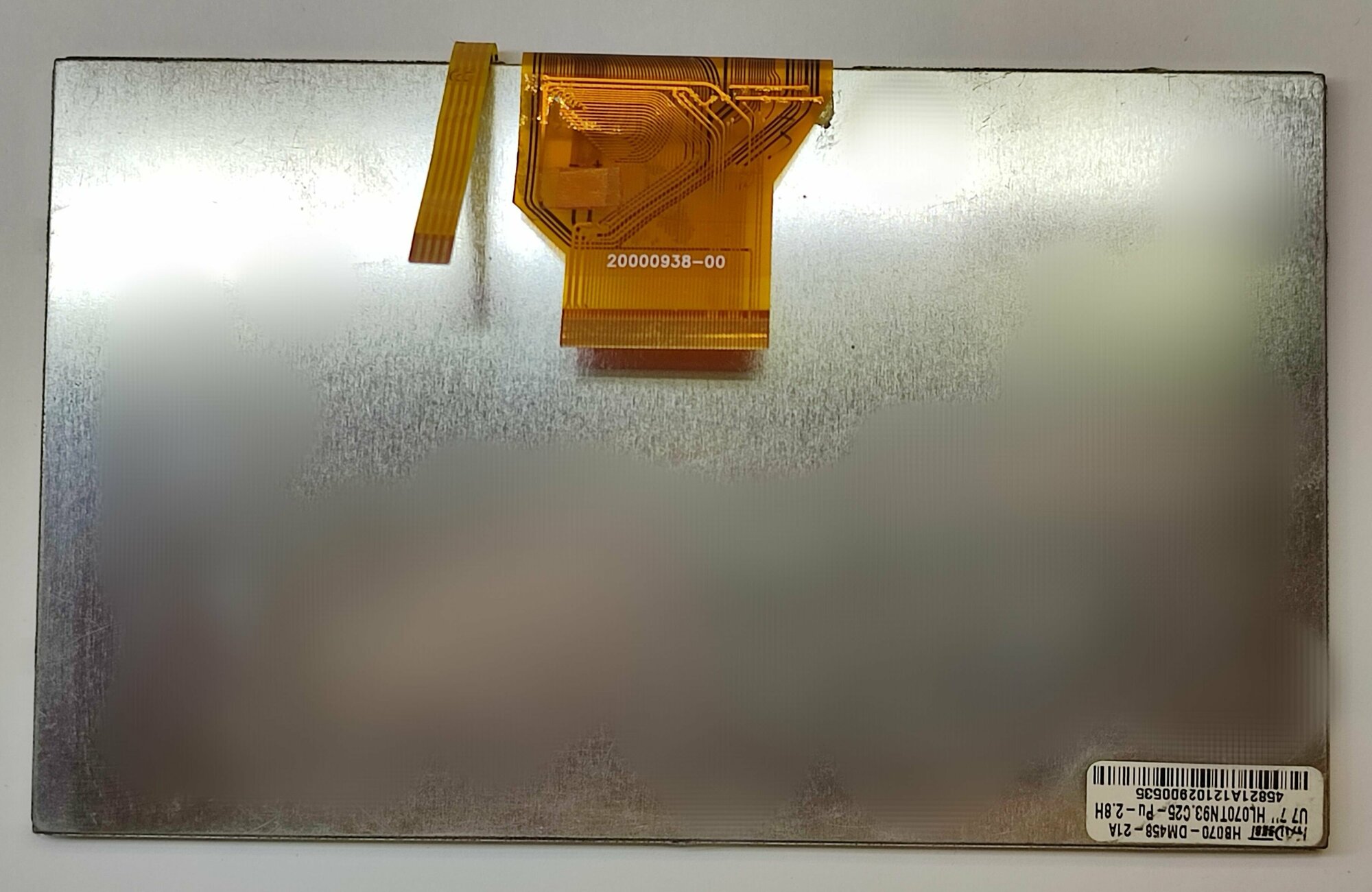 Дисплей экран матрица стекло с сенсором тачскрином в сборе для планшета 20000938-00 hb070-dm458-21a